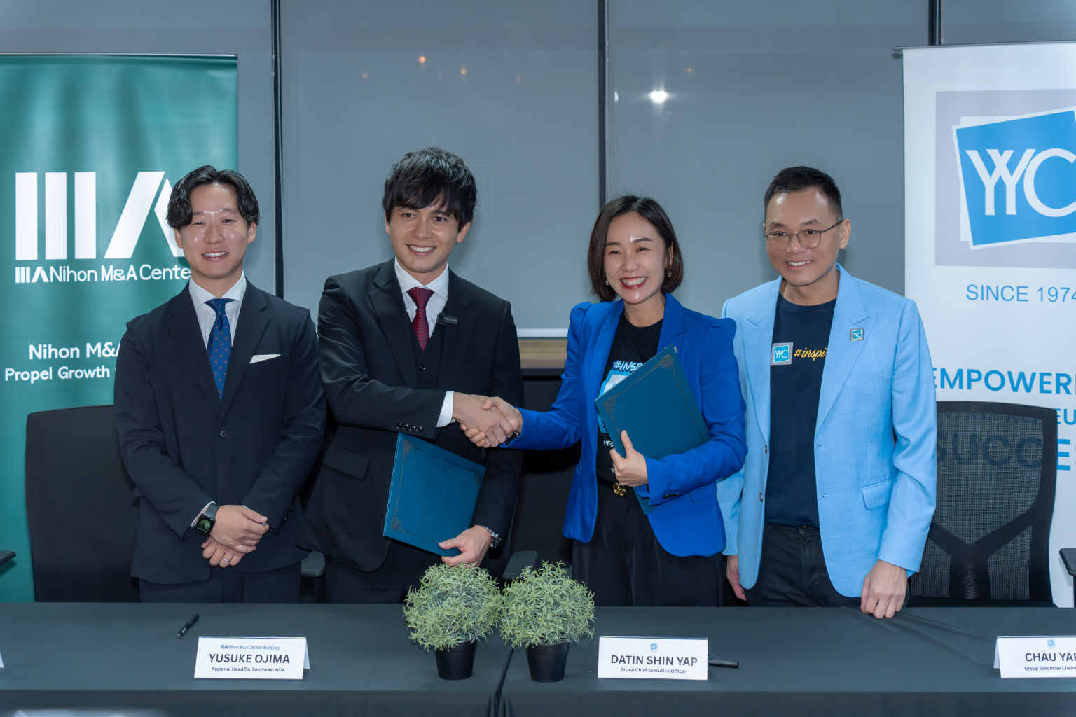 Nihon M&A Center Malaysia and YYC Sign MoU to Help SMEs Discover the ...